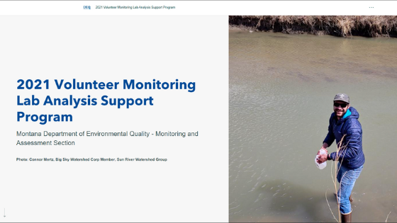 Monitoring & Assessment | Montana DEQ