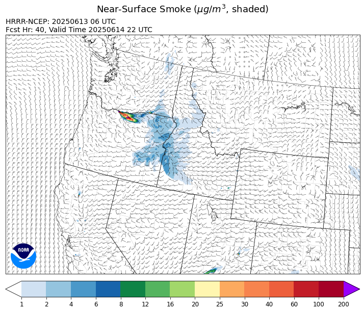 Smoke Forecast for Friday, June 13, 2025 9:45 AM | Montana DEQ
