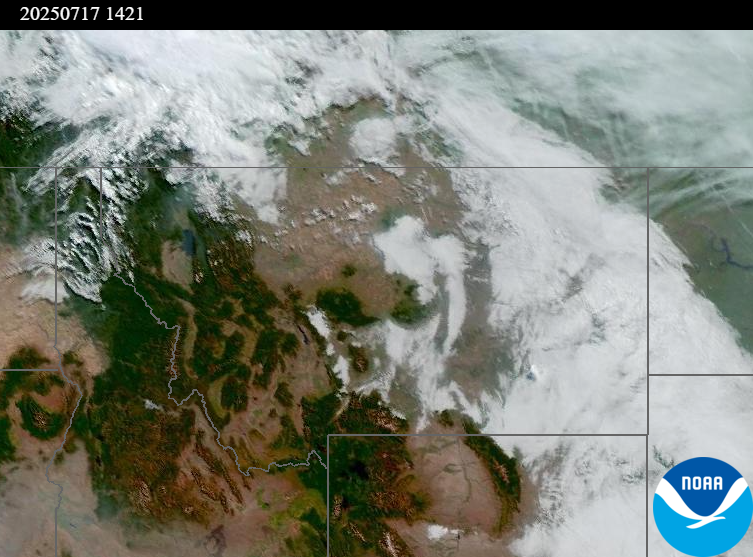 Smoke Forecast for Thursday, July 17, 2025 9:30 AM | Montana DEQ