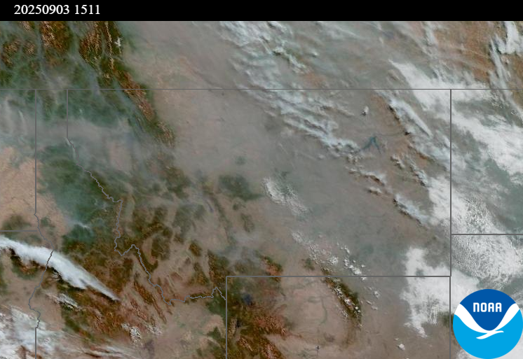 Smoke Forecast for Wednesday, September 3, 2025 10:00 AM | Montana DEQ